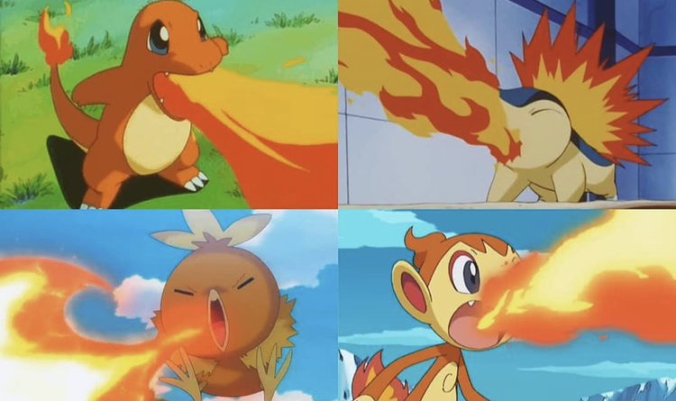 Where Pokemon Meets Anime: Best Fire Type Starters in Pokémon Ranked