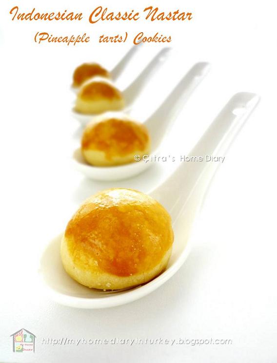 Citra's Home Diary: Nastar Klasik / Indonesian classic pineapple tarts ...