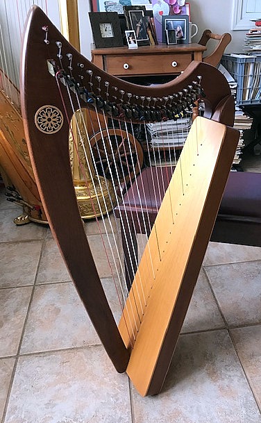 Celtic Lap Harp