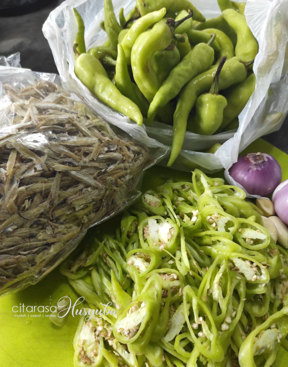 Ikan Bilis Lada Solok Goreng Taucu | Citarasa Husyuba