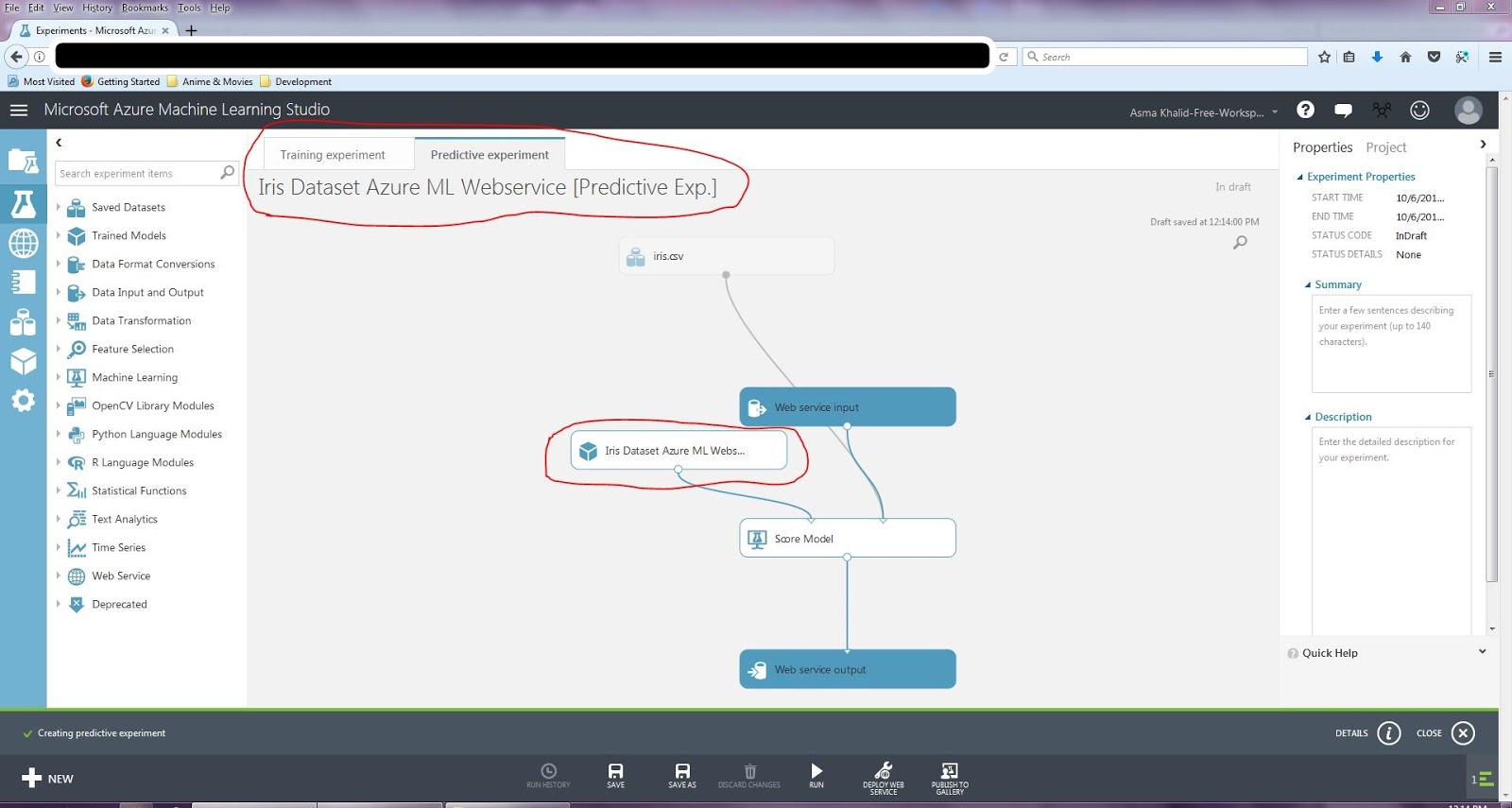 Azure Machine Learning: Iris Model Client Application - Asma's Blog