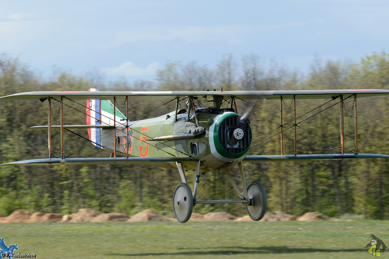 Spad XIII : Nouvelles roues / New Wheels | Memorial Flight News