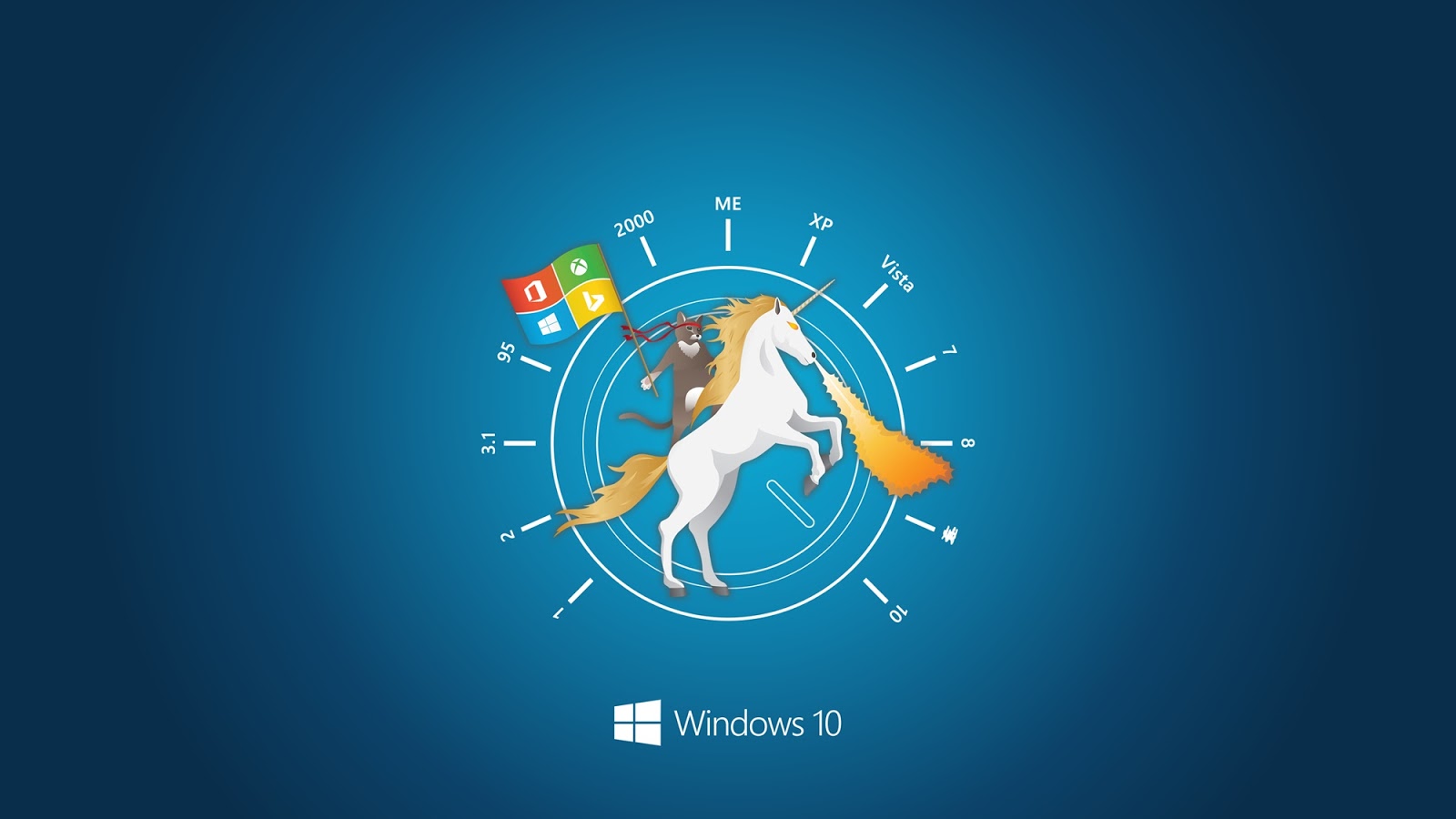 Wallpaper Windows 10 Insider Hero Cat