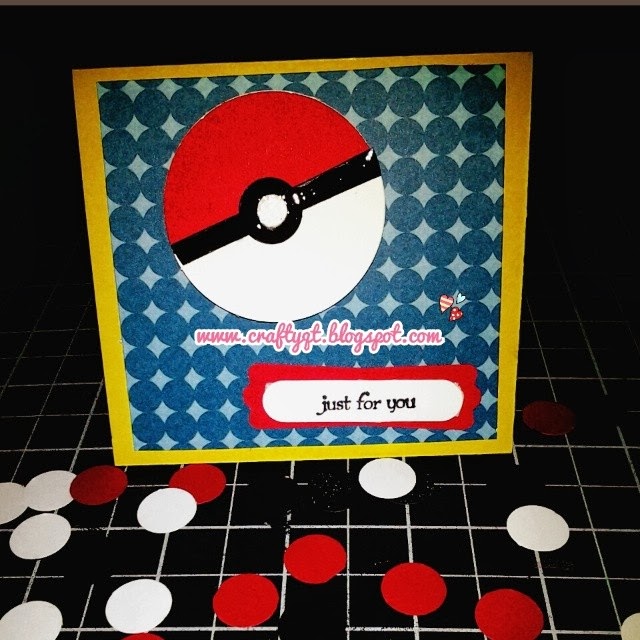The World of Crafty QT: Pokemon Punch Card