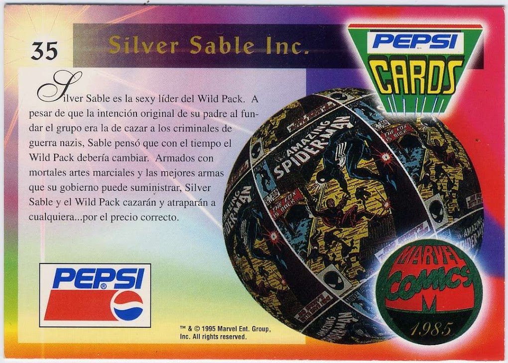 Todas las pepsi cards de Marvel