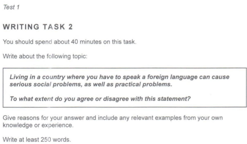 Cambridge 13 (Academic IELTS) Writing Test 1: Task 2