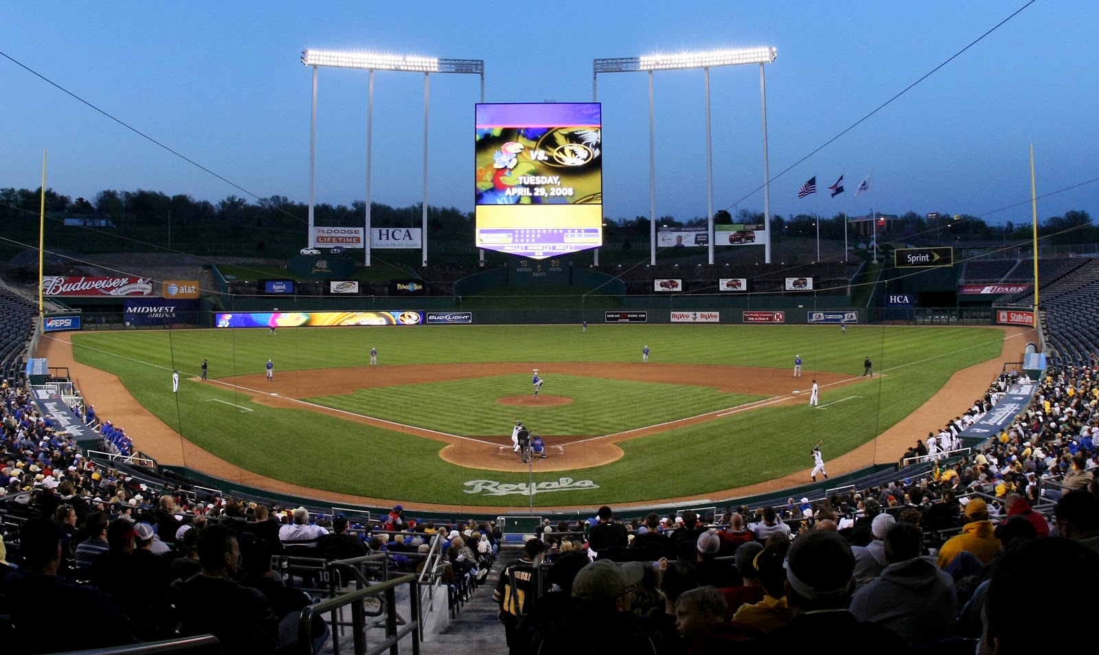 Kansas Baseball: Border Showdown at Kauffman Stadium