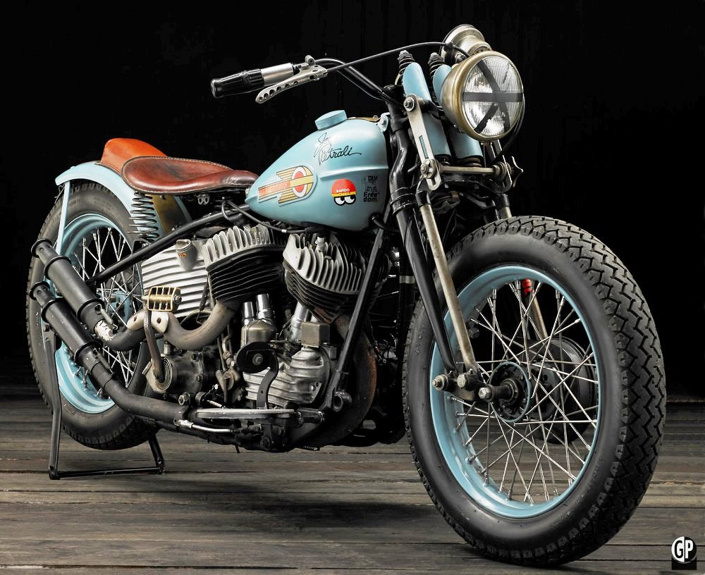 Coxandthegang: 1941 Harley-Davidson UL Flathead Bobber