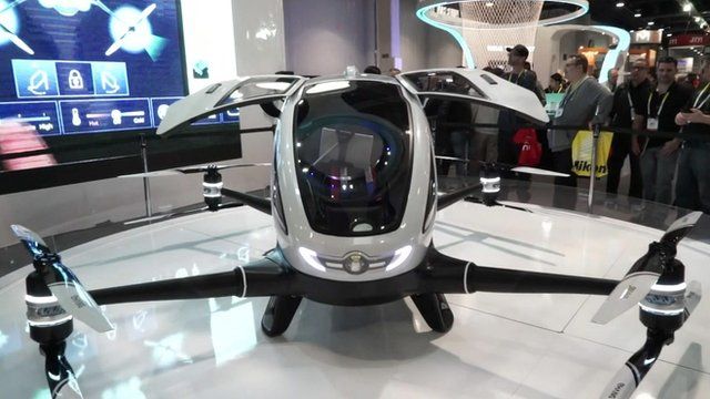 Pilotless Drone to Transport Humans | Mono-live