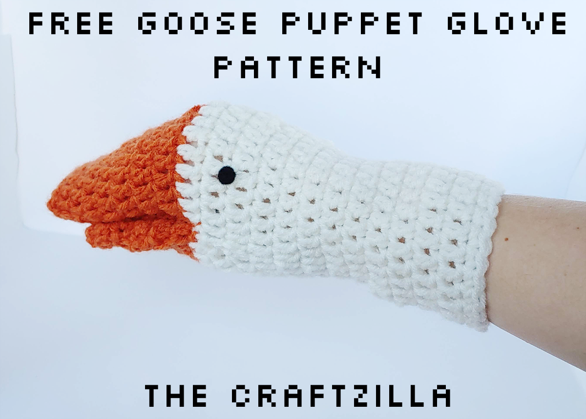 The Craftzilla: Goose Glove Puppet Pattern