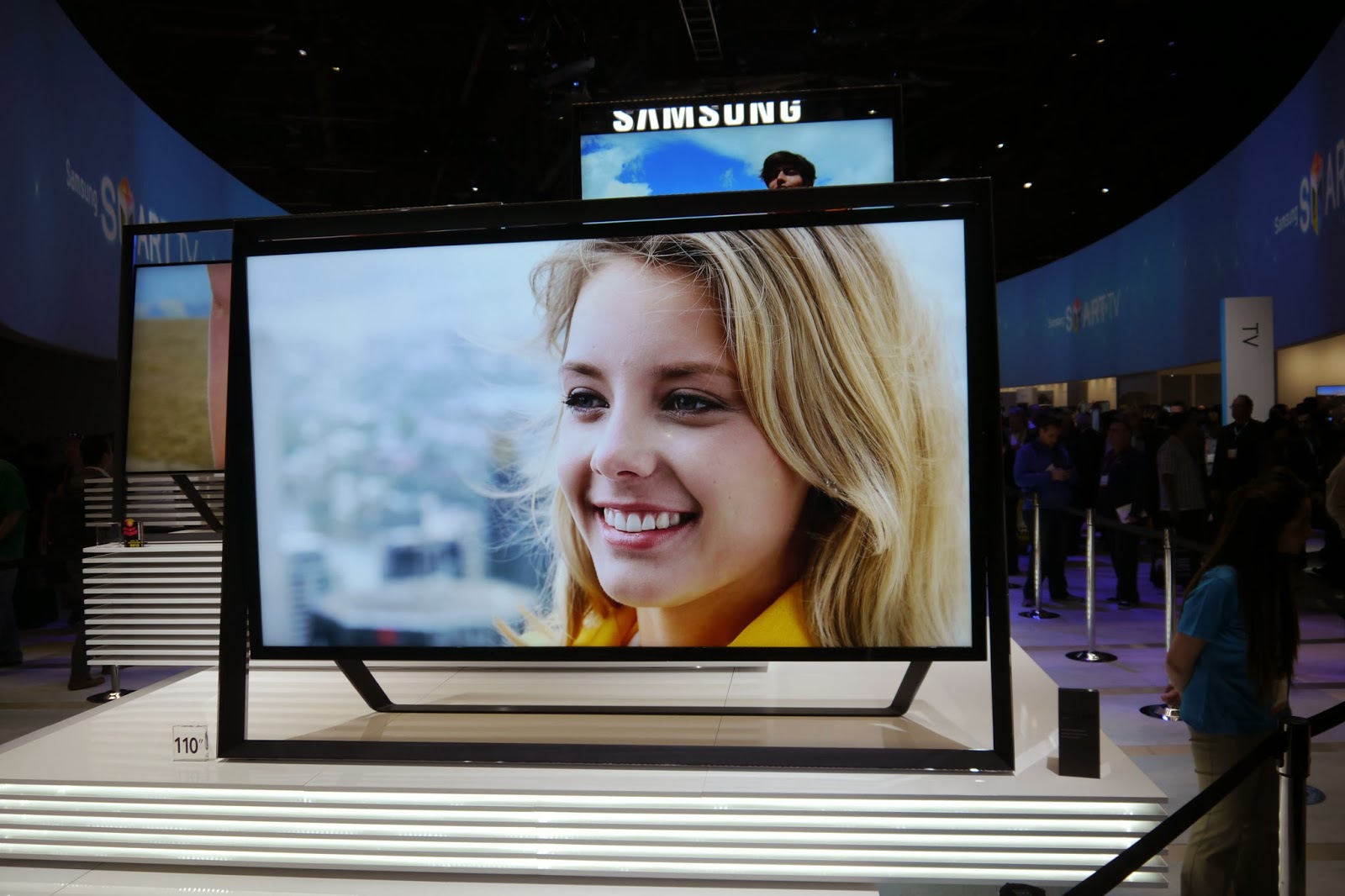 Sports Lotz: Samsung Unveils Ultra HD TV with 110 inch screen