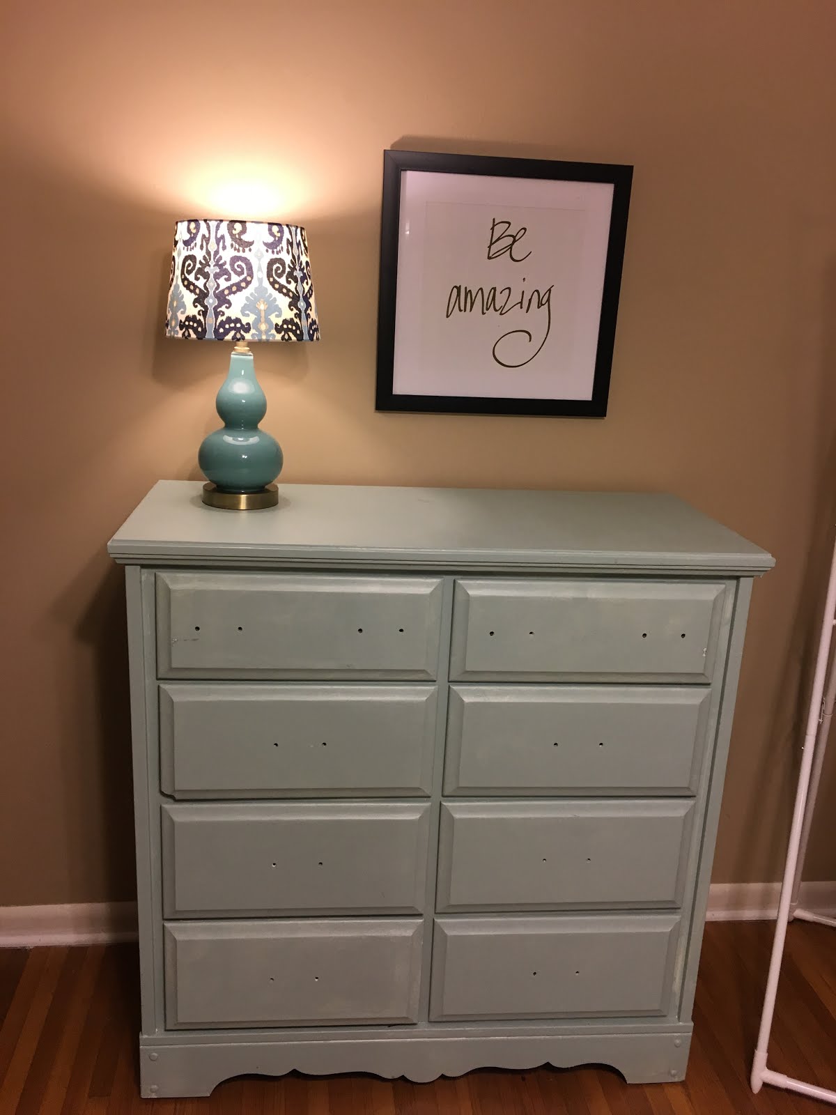 DIY Chalk Painted Dresser Makeover