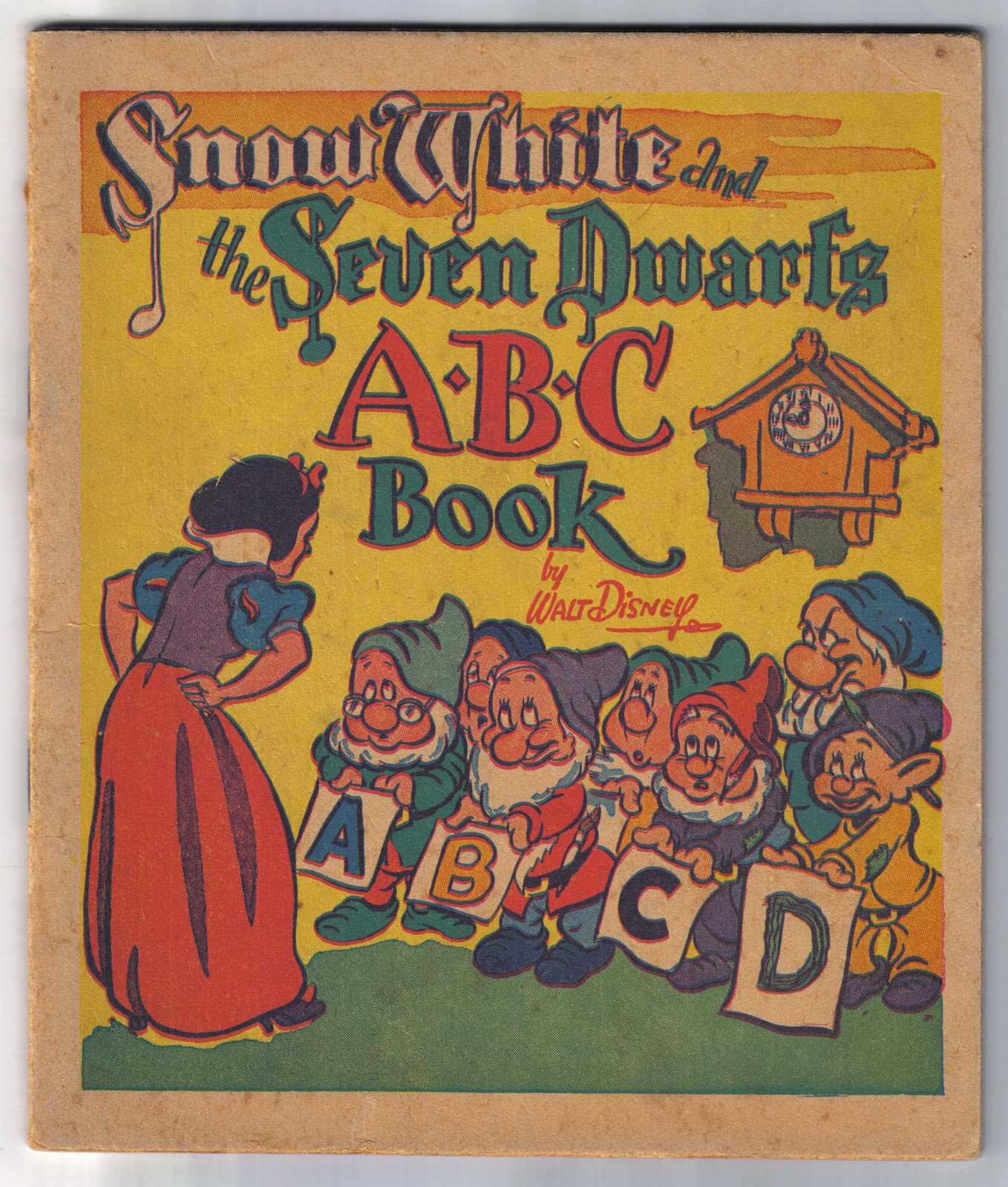 Filmic Light - Snow White Archive: Vintage "ABC" Book from Australia