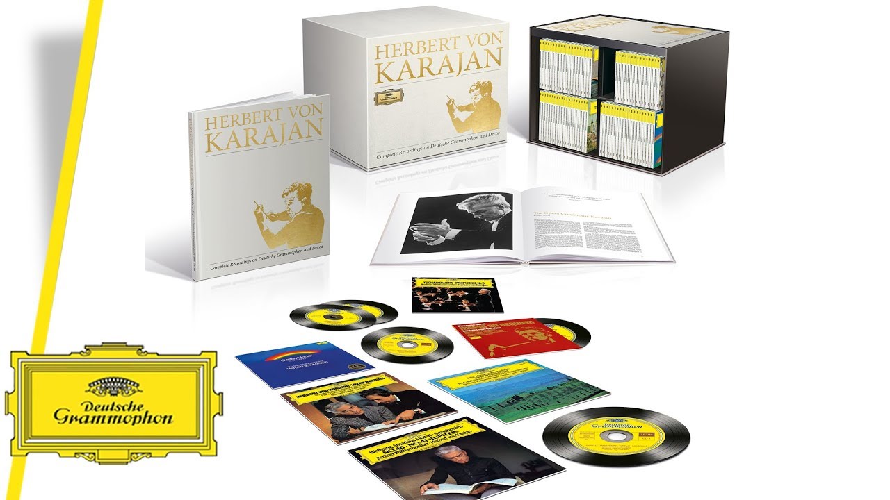 Herbert von Karajan - Complete Recordings on Deutsche Grammophon and Decca - Box Set 330CDs