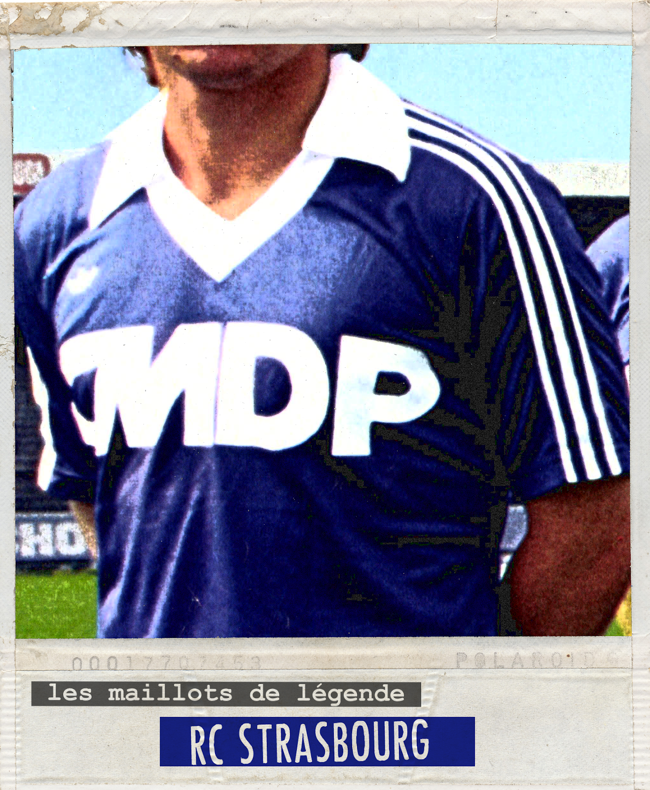 MAILLOT DE LEGENDE. R.C Strasbourg.