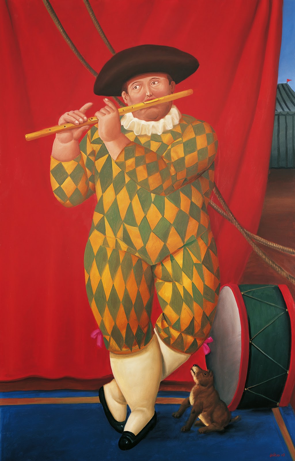 The Arts by Karena: Circus: Paintings and Works on Paper by the Artist ...