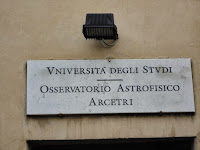 Le epigrafi storiche nascoste e non: Osservatorio Astrofisico Arcetri