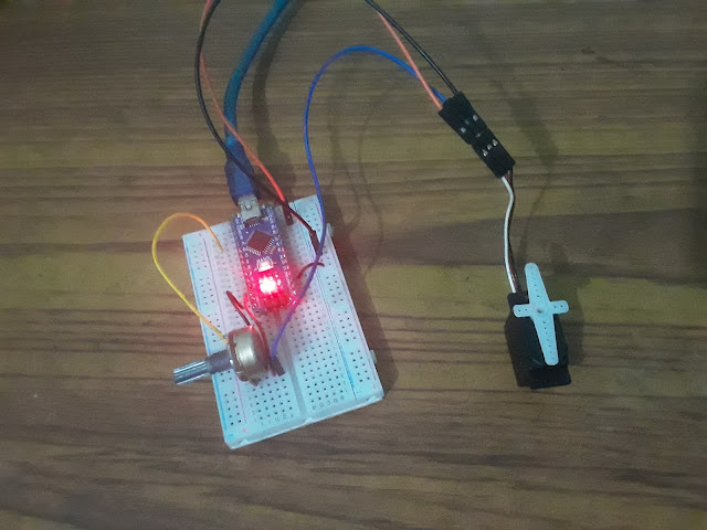 How to control Servo Motor Control using Arduino Nano | ee-diary
