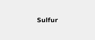 All about Sulfur: Properties, Color, Uses and more... 2022