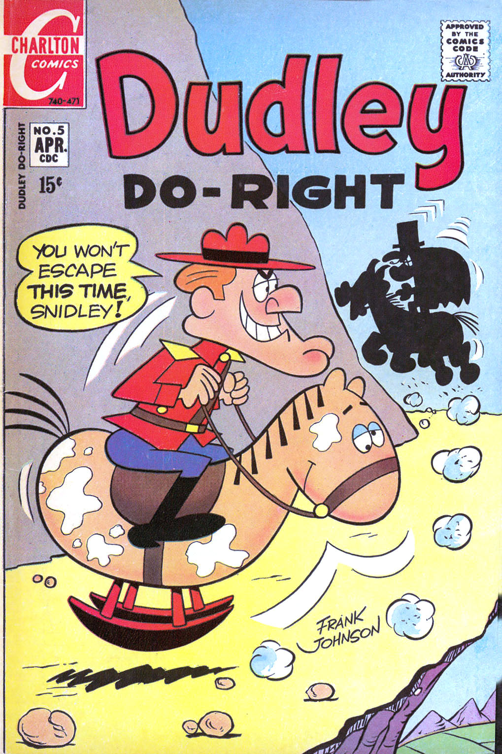 Old-fashioned Comics: Dudley Do-Right (#01 - #07) 1970 - 1971 Complete ...