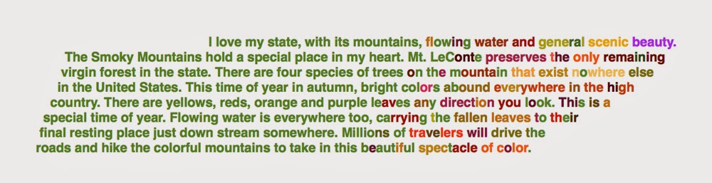 Poetry from the Pen of David Rose: I Love My State (Shape Poem)