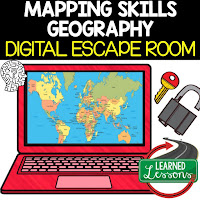 World Geography Escape Rooms for Distance Learning - Learned Lessons ...