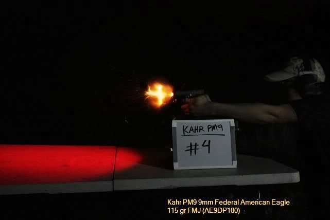 The Proper Grip: Muzzle flash testing