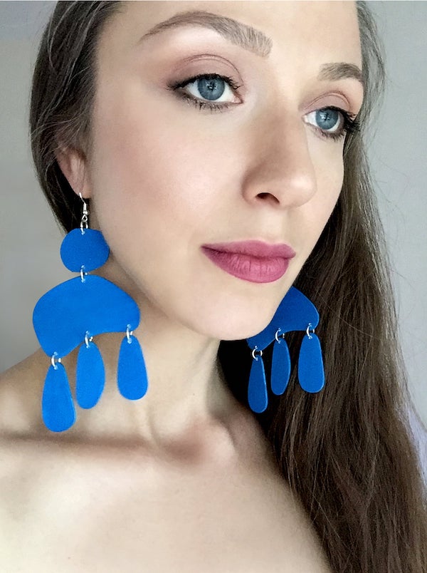 Bold Acrylic and Recycled Plastic Jewelry by EnnaJewellery / The ...