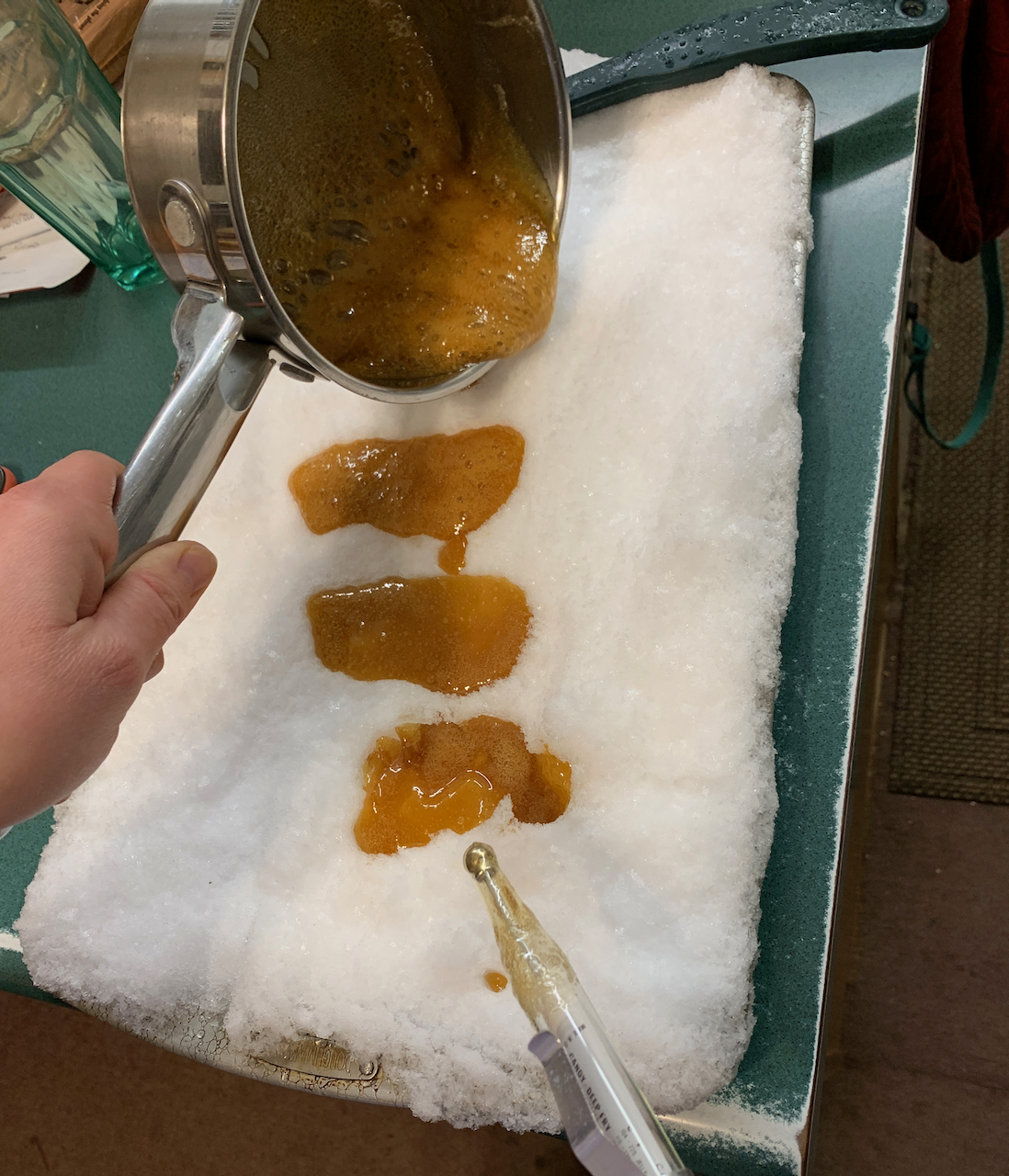 Yesteryear Acres - Doodle Days : Snow Maple Syrup Taffy