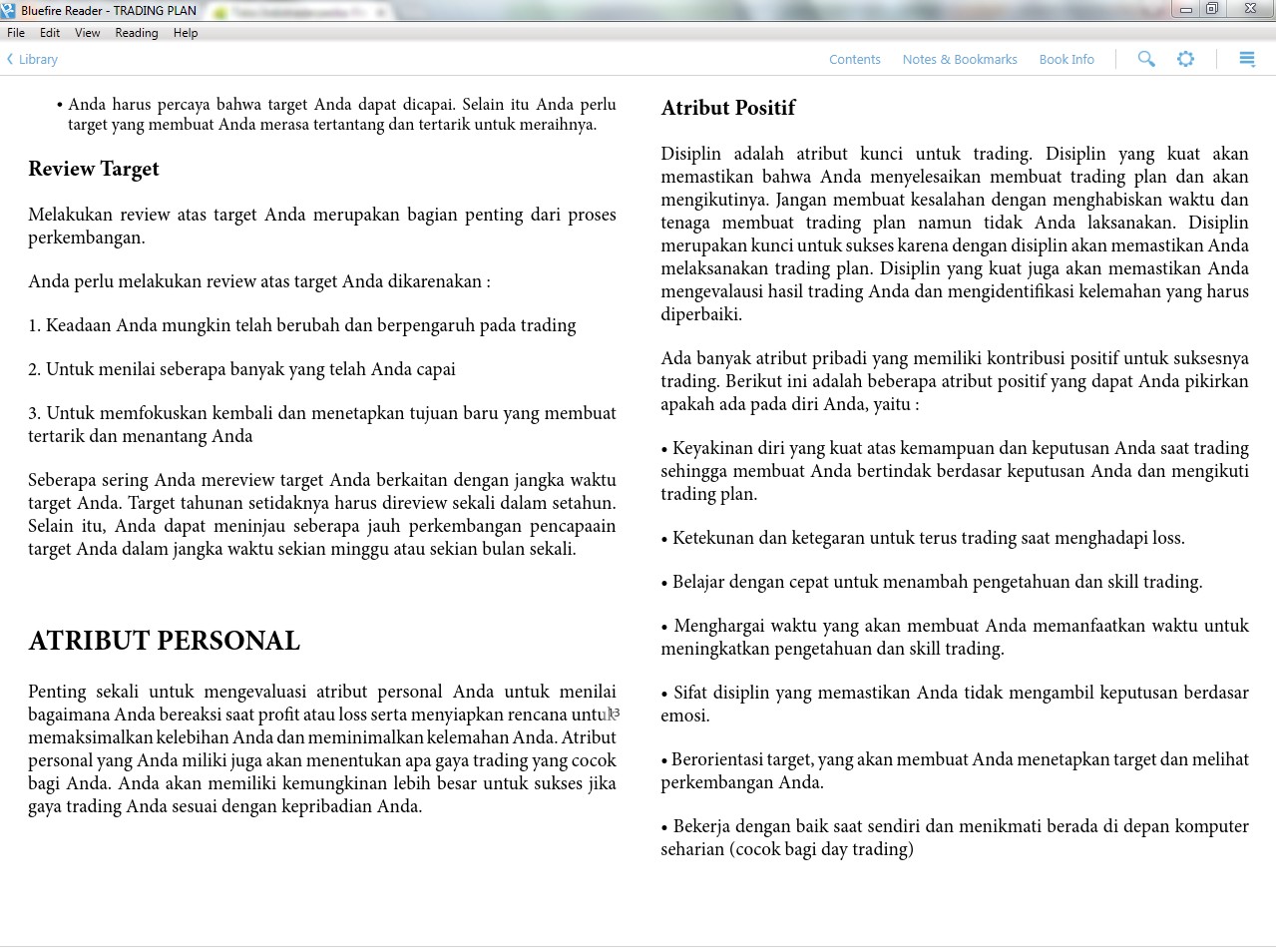 Contoh Trading Plan - review hosting terbaik