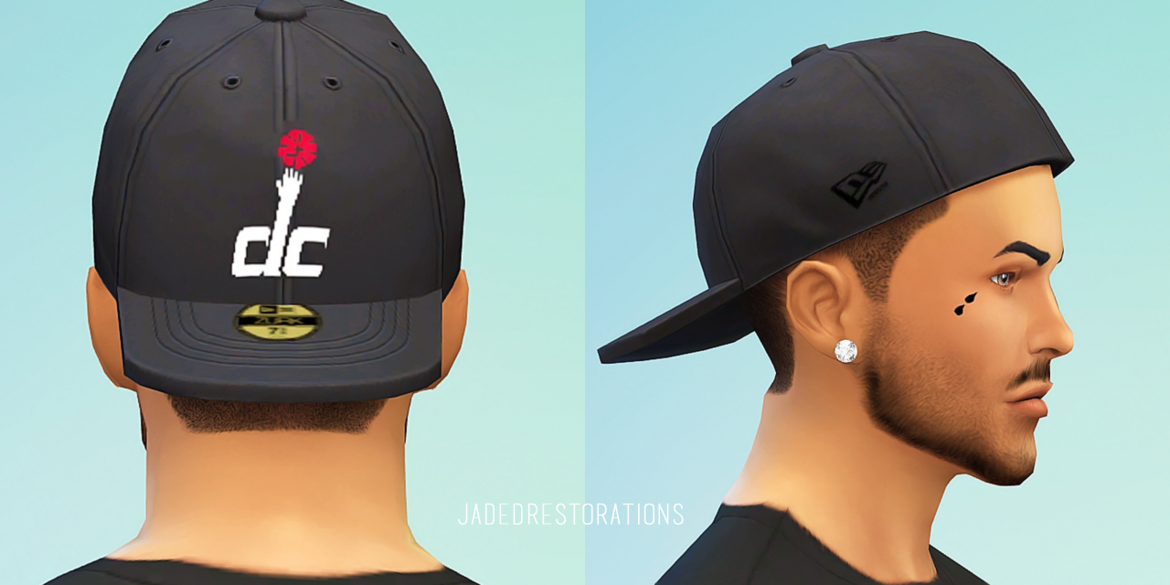 My Sims 4 Blog: New Era Caps for Males by JadedRestorations