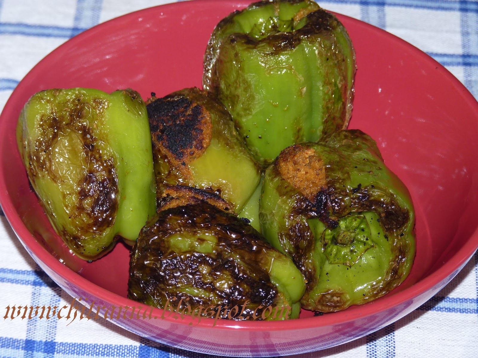 Edible Entertainment: Stuffed Spicy Capsicum | Cooking With Kin #13#