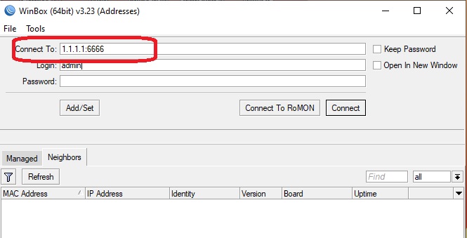 Knowledge Area: Change Winbox Port Mikrotik