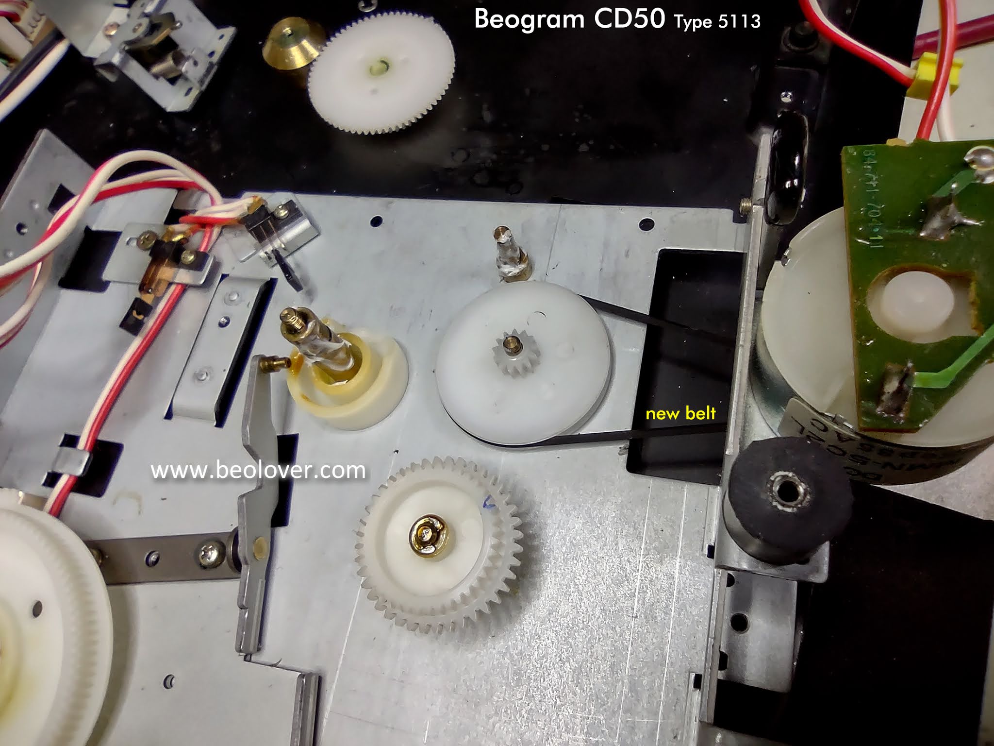 beolover: Beogram CD50: Typical Restoration Steps