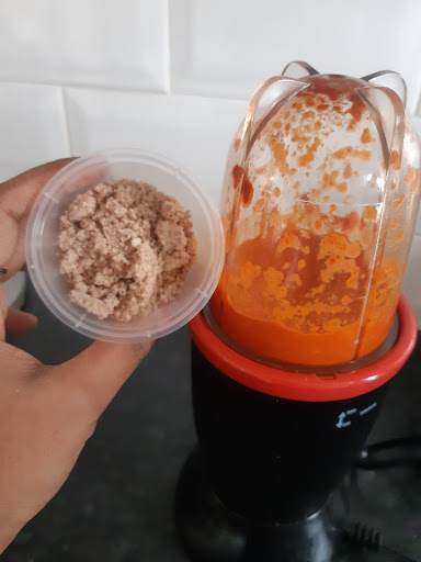 Batata Bhungla / Spiced Garlic Potato with Fryums - Gujarathi Street Food