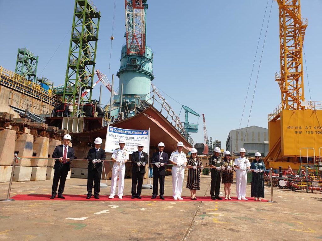DEFENSE STUDIES: Keel Laying Ceremony Held for Second Frigate of the ...