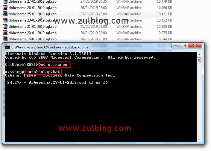 Cara Backup Mysql Database Secara Otomatis Di Xampp La Fikar