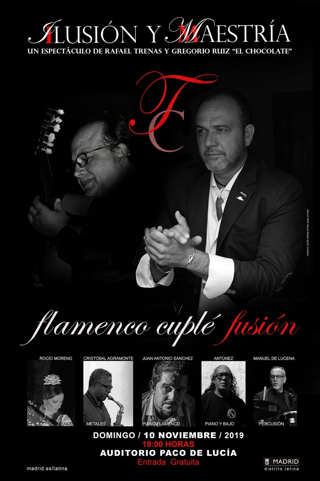 Manuel de Lucena: Gregorio Ruiz "Chocolate". Auditorio Paco de Lucía ...