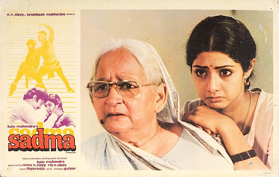 Sridevi: Sridevi and Kamal Haasan in rare posters of Sadma (1983 ...