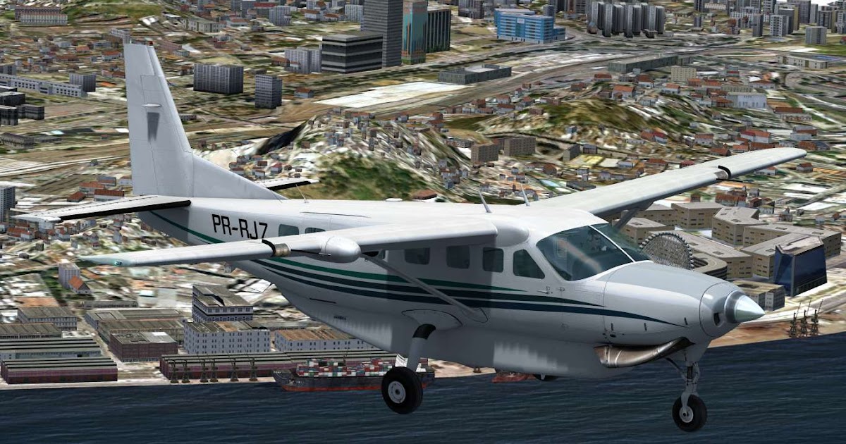 Texturas Brasileiras: Aero Rio Táxi Aéreo PR-RJZ Cessna C208B Grand Caravan