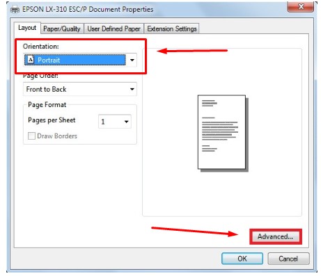 Cara setting kertas printer epson lx 300 - metlopte