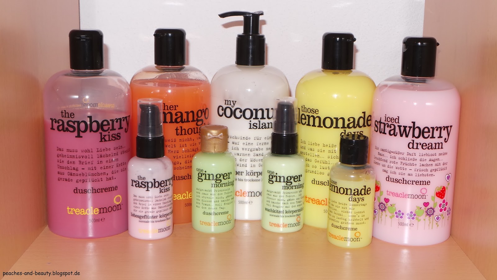 Meine kleine Treaclemoon-Sammlung - Peaches and Beauty