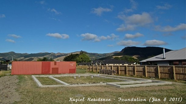 3x 40ft, 1x 20ft Shipping Container Home, - Kuziel Residence - Tai Tapu ...