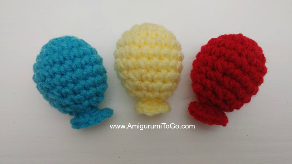Crochet Balloon in Two Sizes
