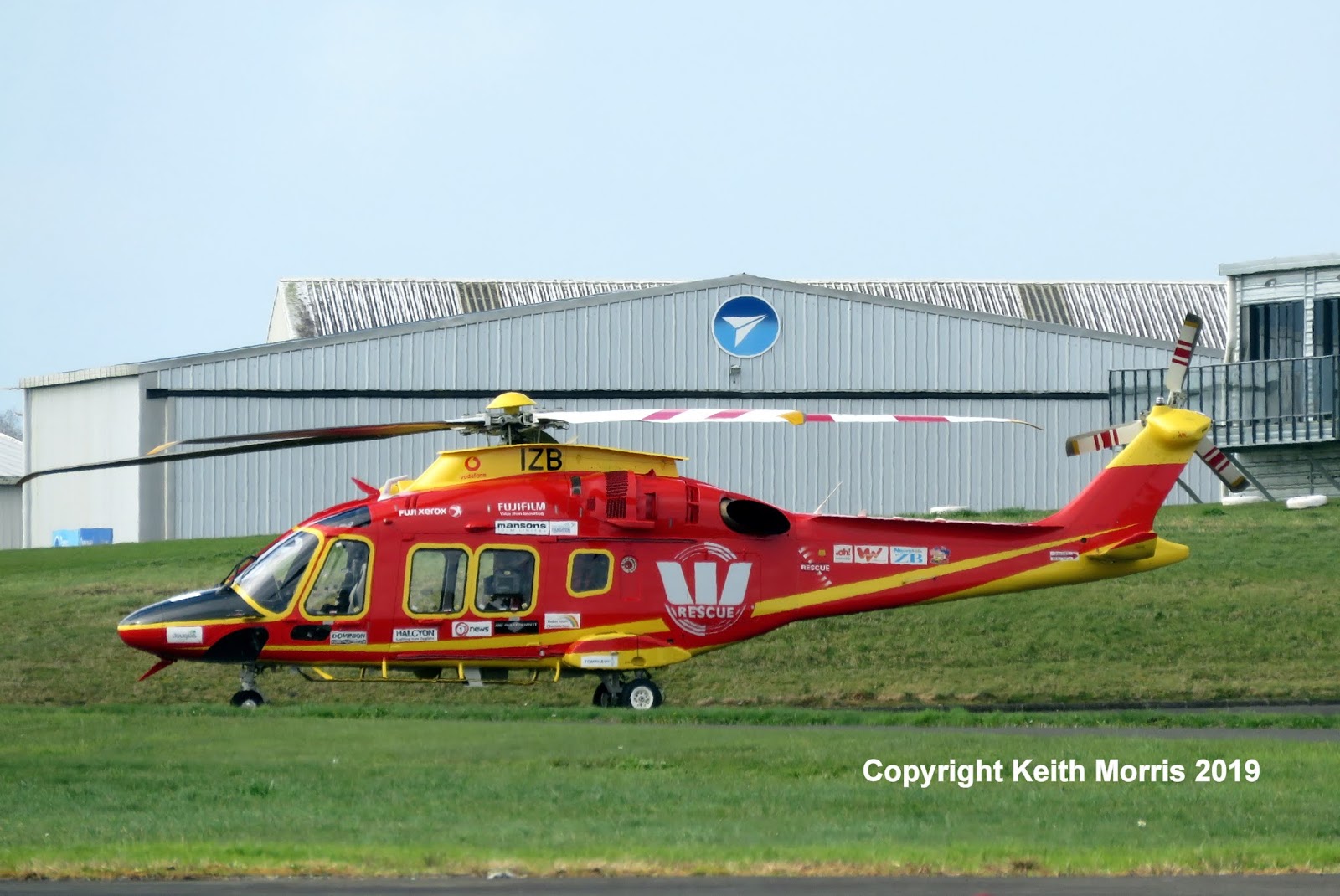 NZ Civil Aircraft: ARHT AW169 ZK-IZB at NZAR 27-8-2019