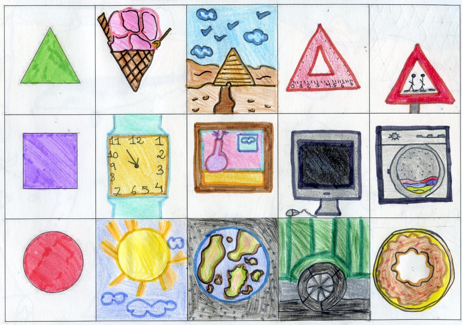 Visual Arts: Are we surrounded by geometric shapes?