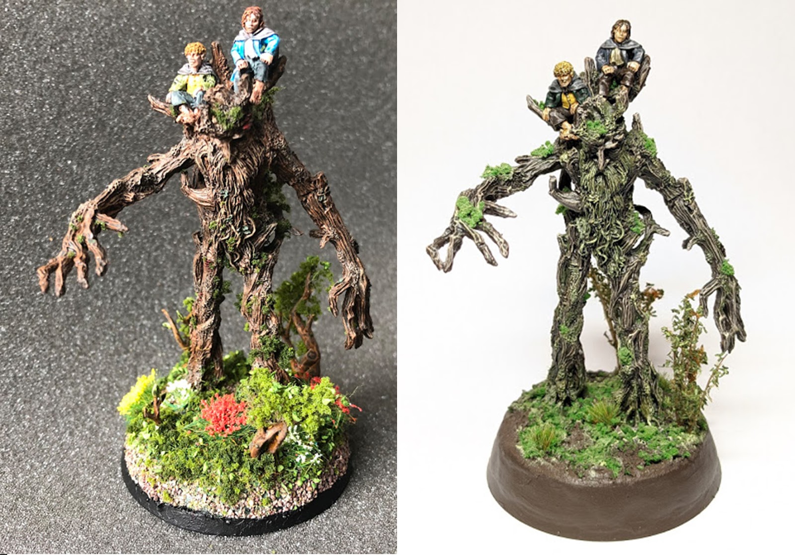 Drawn Combat: A Tale of Two Treebeards