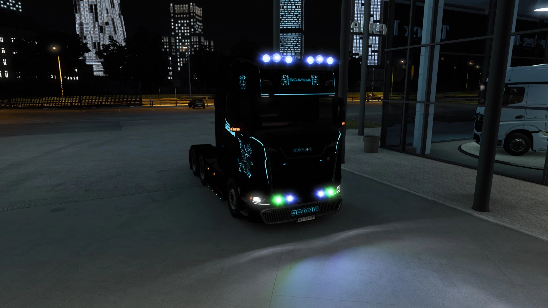 ETS2 V1.40 LightPack and Lights Addon v3.0