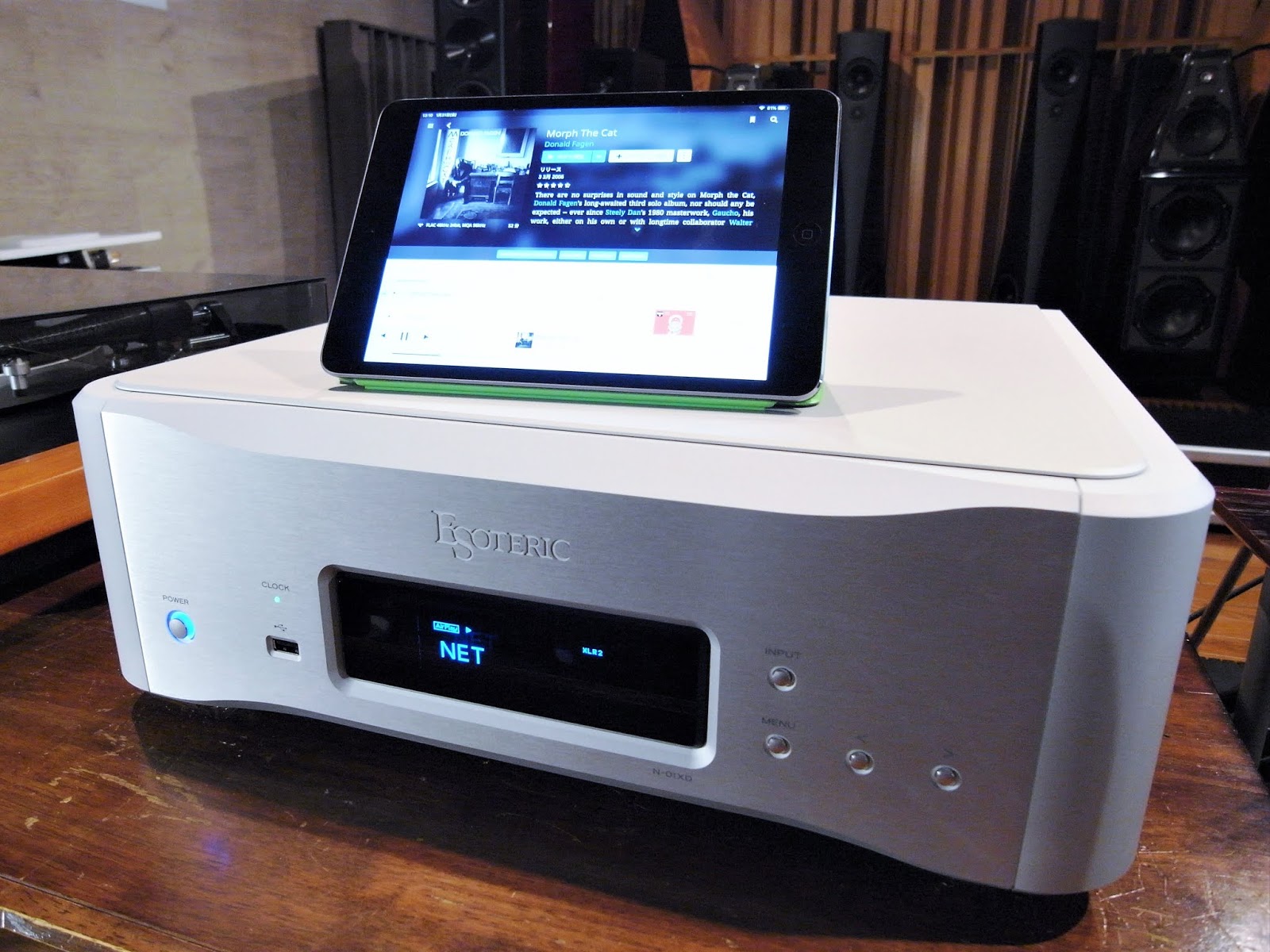 SIS AUDIO BLOG: 新製品情報 ESOTERIC N-01XDを期間限定で展示していました！