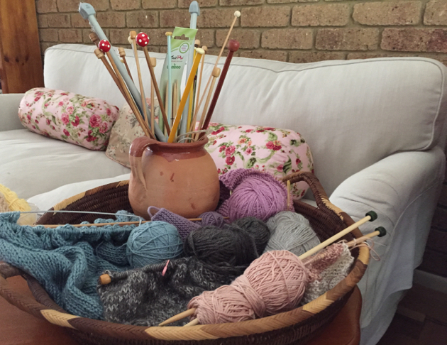 How to store wool and cotton for knitting | down to earth